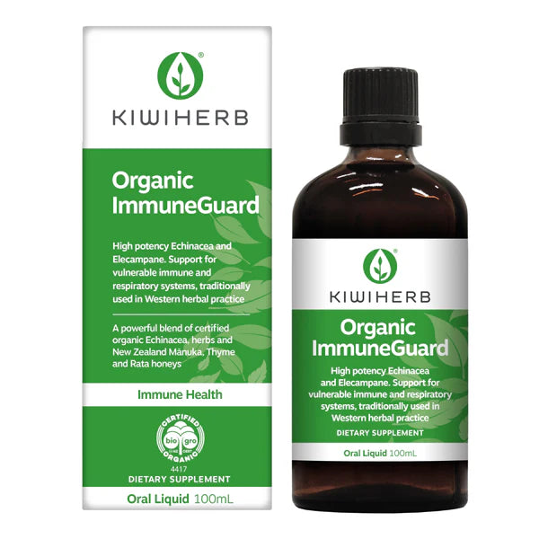KIWIHERB ORGANIC IMMUNEGUARD 100ML | Way of Life Health Store
