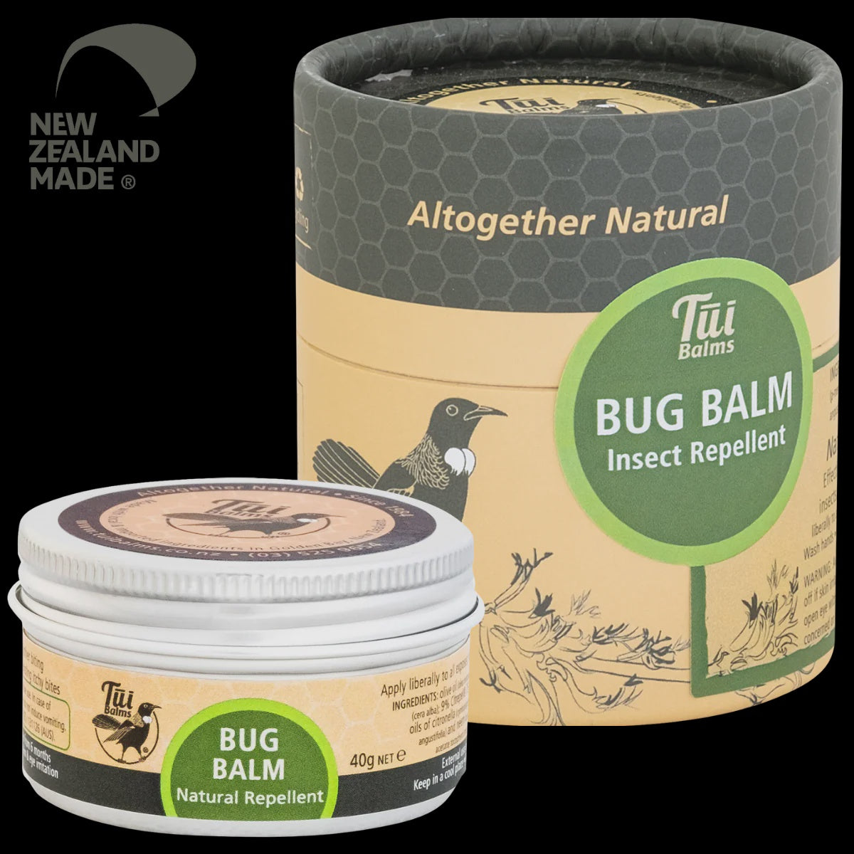 TUI BALMS BUG BALM 40G | Way of Life Health Store