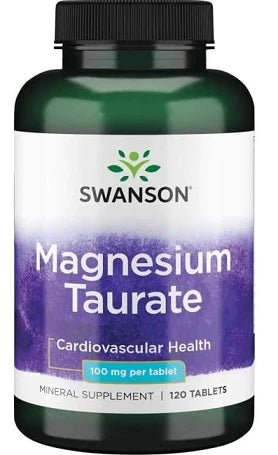 SWANSON MAGNESIUM TAURATE 120 TABS | Way of Life Health Store